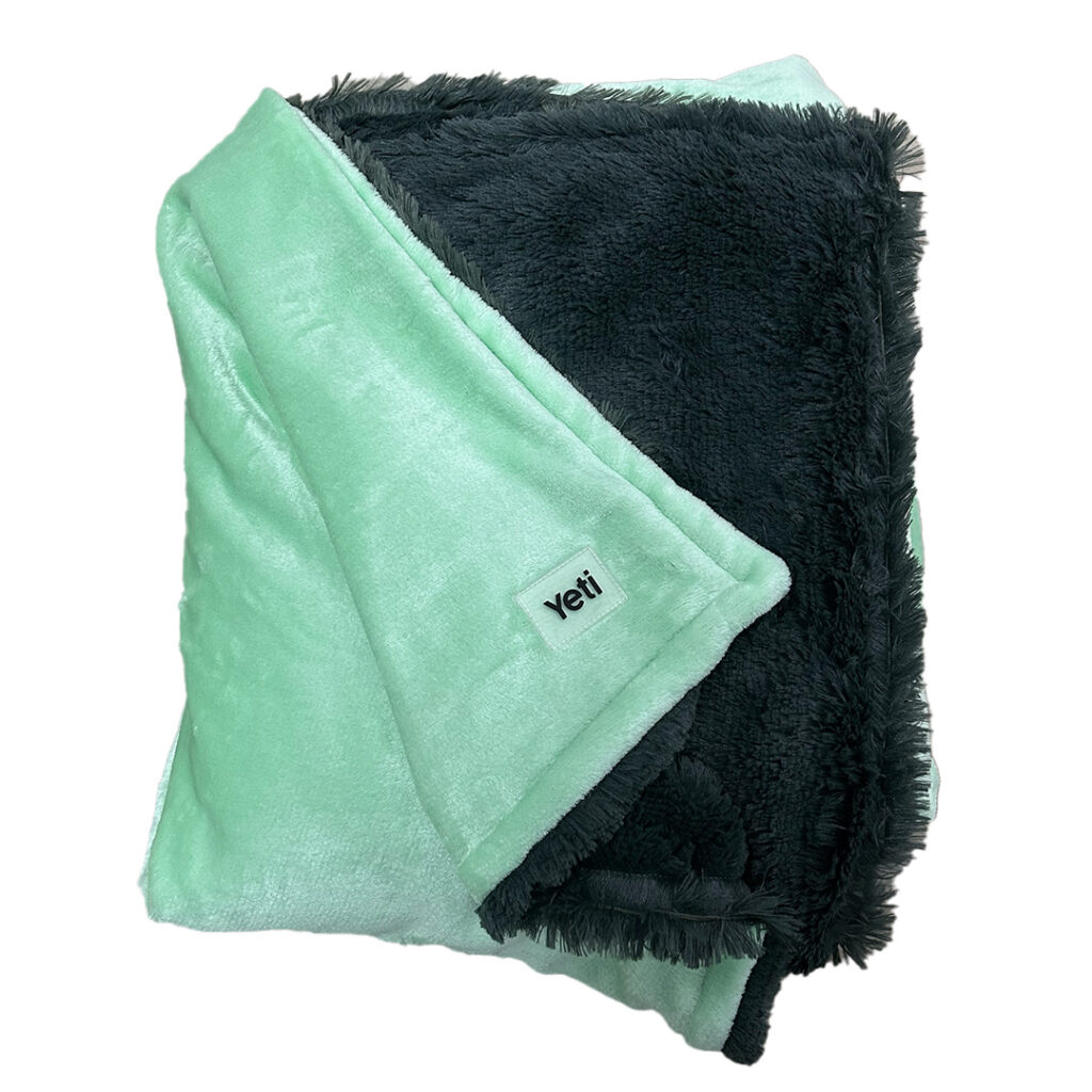 La cobija térmica más suave y cómoda - Cobija doble faz menta con gris ...