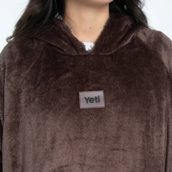 Saco oversize Saco gigante café con gris oscuro - Yeti Colombia Colombia