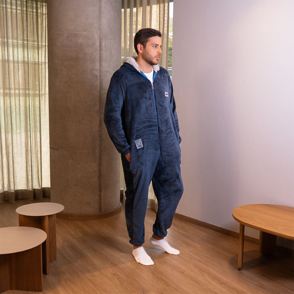 Yeti Onesie Azul Oscuro Hombre - Yeti Colombia
